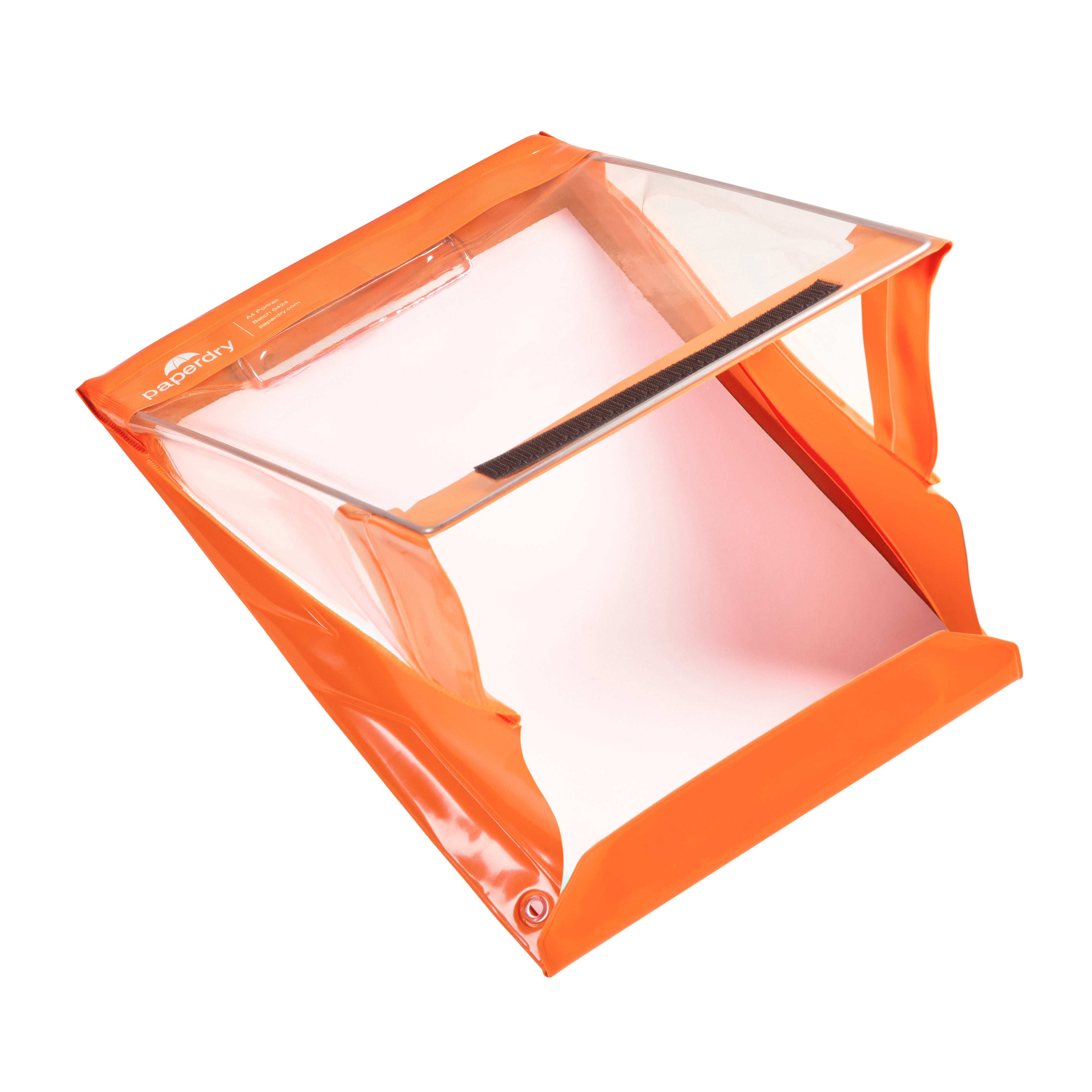 Orange waterproof clipboards by Paperdry